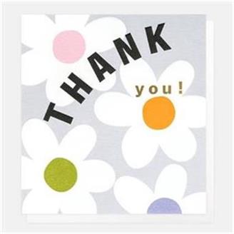 Thank You Flower Heads – Polkadot Tankerton